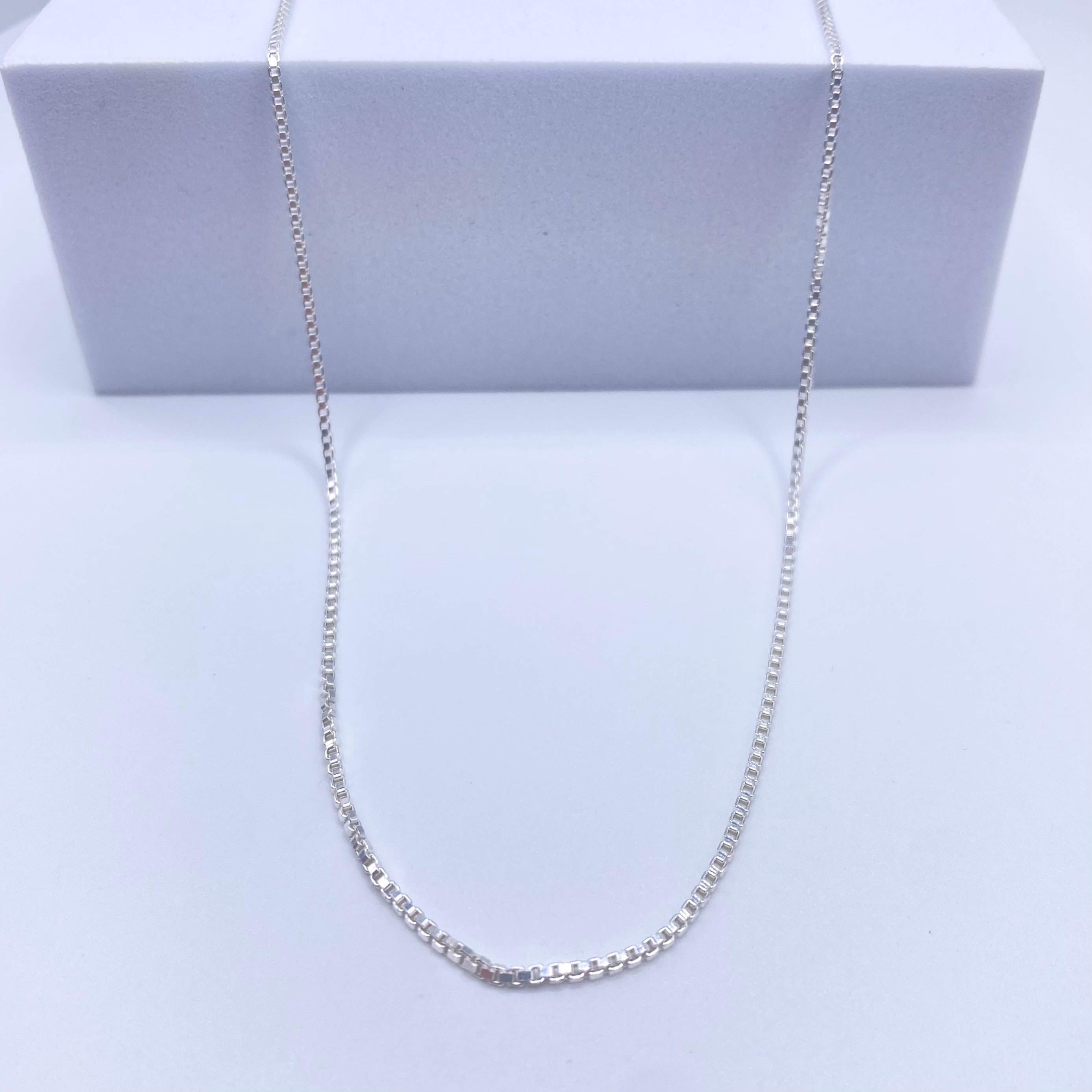 Light Box Chain – Blue Stone